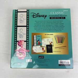 Disney | Toys | Disney Classic Animated Movies Drawing Kit New In Box ...